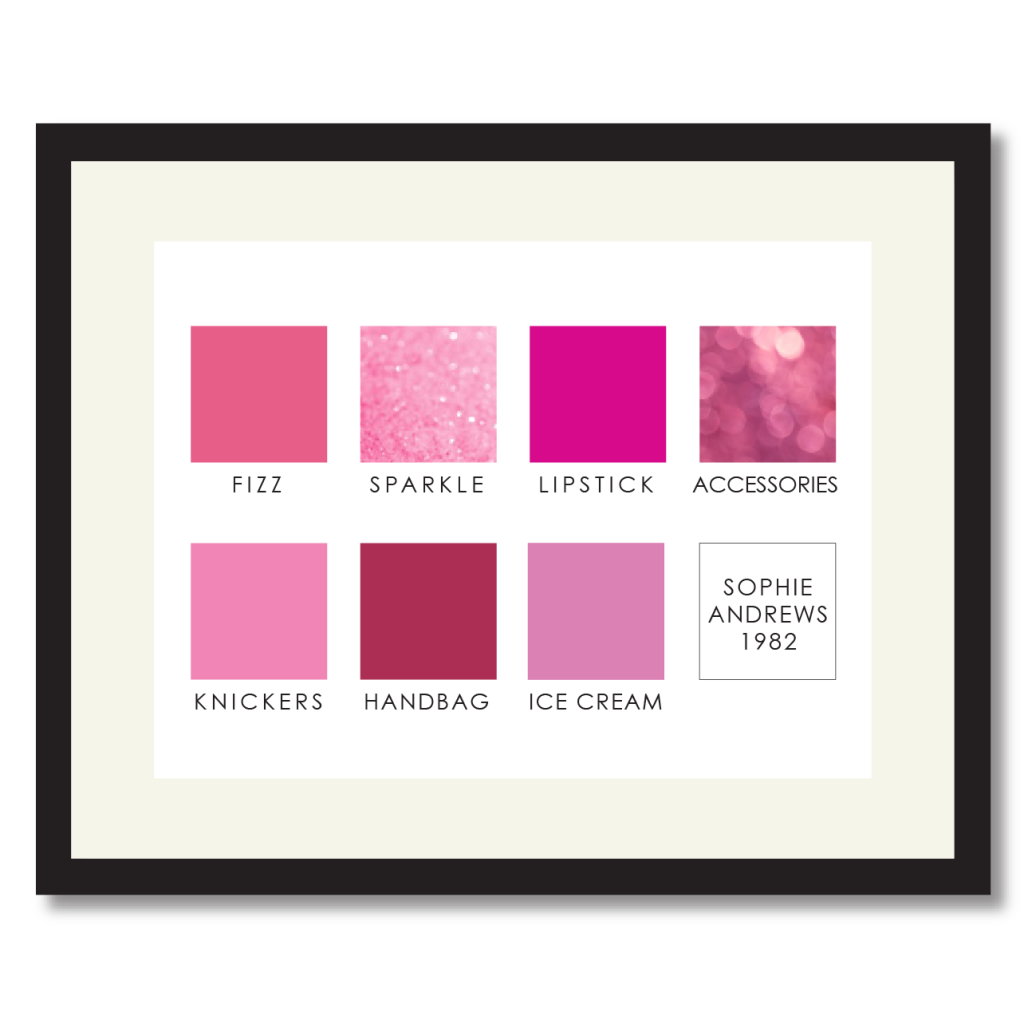 A Pink Life - Give a personalised print